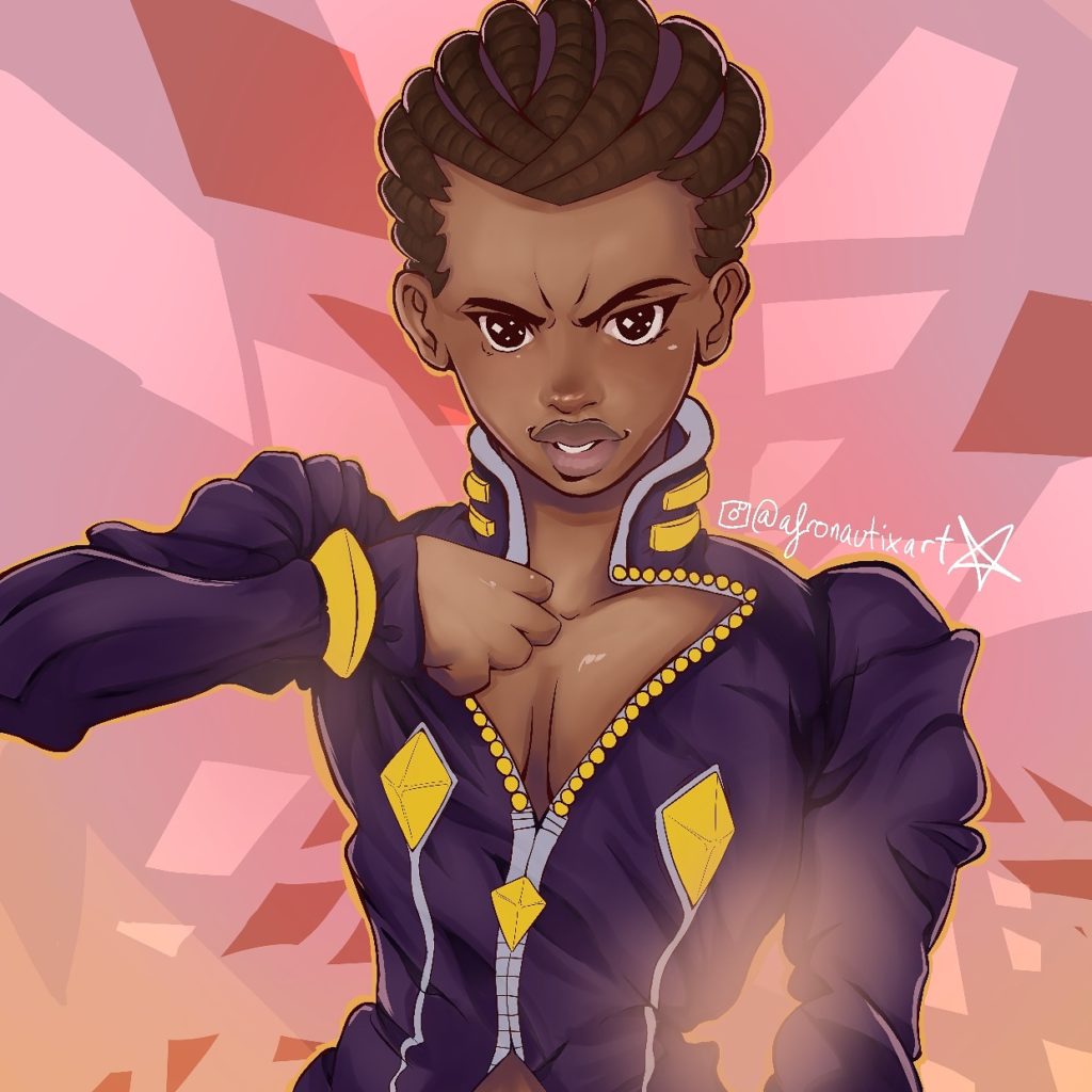 Jojo esque The Art Of Afronautix
